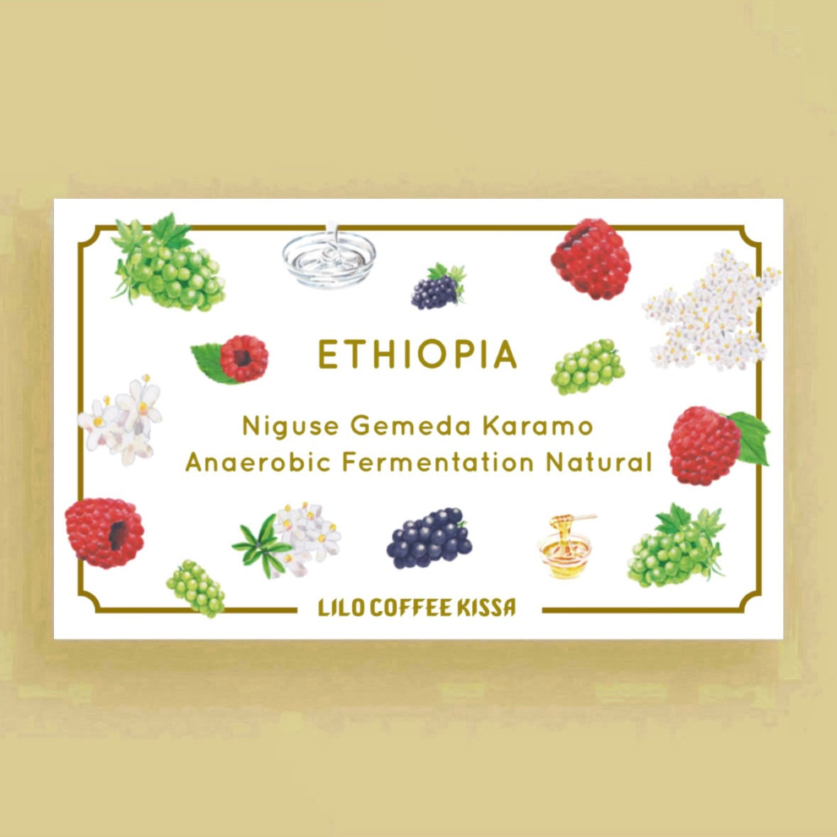ETHIOPIA Niguse Gemeda Karamo Anaerobic Fermentation Natural ...